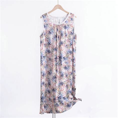 Elvqul Nightgowns For Women Clearance Sleeveless Long Sleepwear For