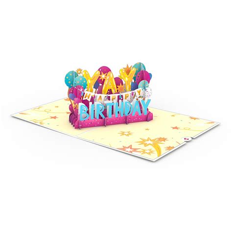 Birthday Celebration Pop Up Card Lovepop