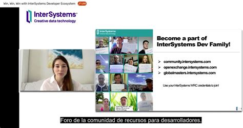 Virtual Summit21 Win Win Win With Intersystems Developer Ecosystem