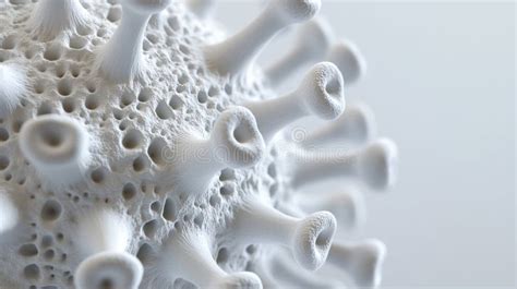 Visual Representation Of Poliovirus Showcasing Its Symmetrical