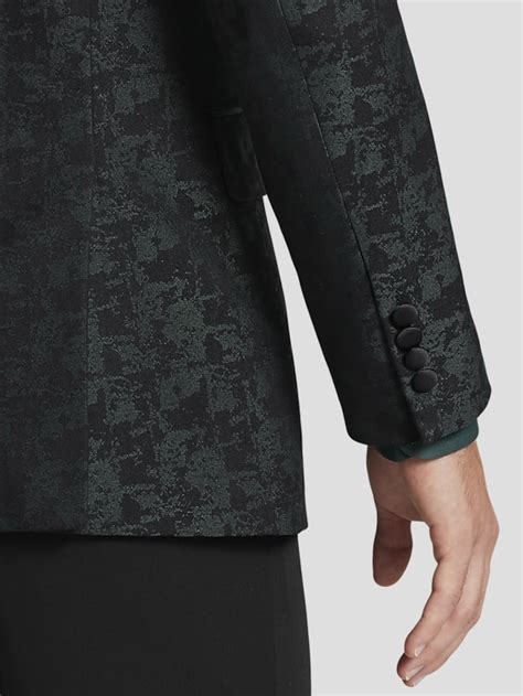 Egara Slim Fit Jacquard Dinner Jacket Dinner Jackets Mens Wearhouse