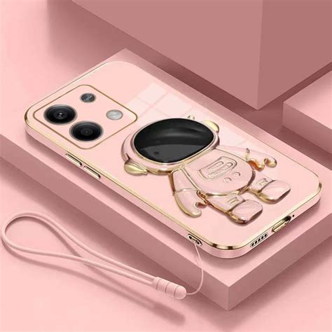 Funda Con Cord N Para Infinix Note 30 Carcasa Con Soporte De Astronauta