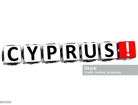 3d 키프로스 단추 클릭 여기 차단 텍스트 가로세로 낱말퍼즐에 대한 스톡 사진 및 기타 이미지 가로세로 낱말퍼즐 계절 계획 Istock