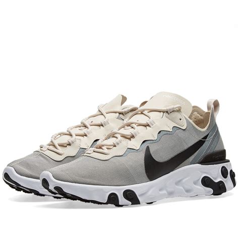 Nike React Element 55 Light Brown Beige And Yellow End Us