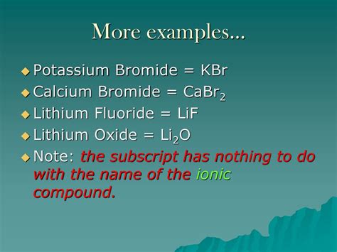 Chemical Names And Formulas Ppt Download