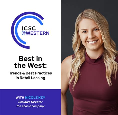 Econics Nicole Key To Speak At ICSC Panel Best In The West Trends