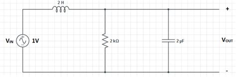 Solved Passive Filter Transfer Function And