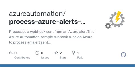 github azureautomation process azure alerts sent through a webhook in
