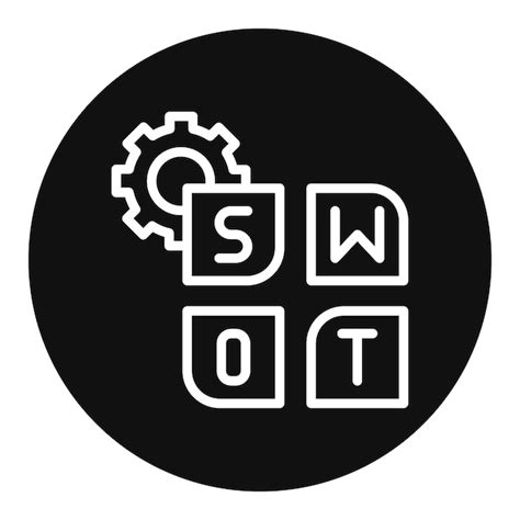 Premium Vector Swot Analysis Icon Vector Image Can Be Used For Survey