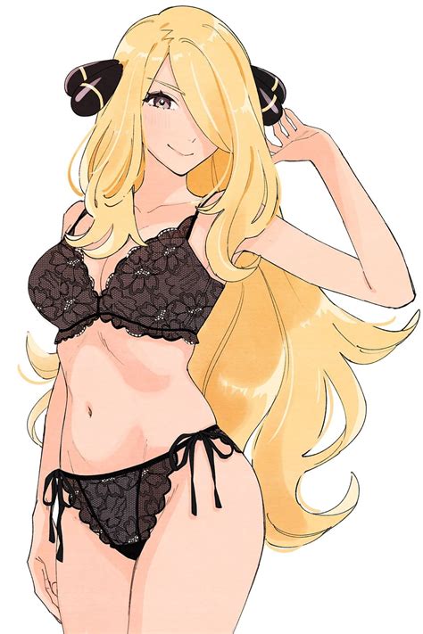 Cynthia Pokemon And More Drawn By Osg Pk Danbooru