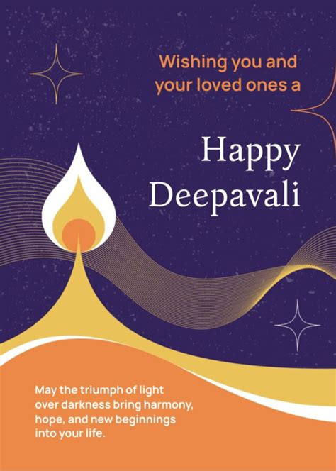Deepavali Greetings Piktochart