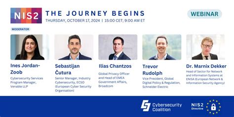 European Cyber Security Organisation Ecso On Linkedin Webinar Nis2