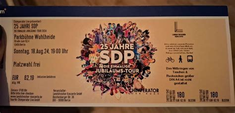Sdp Ticket In Sachsen Anhalt Tangermünde Kleinanzeigende
