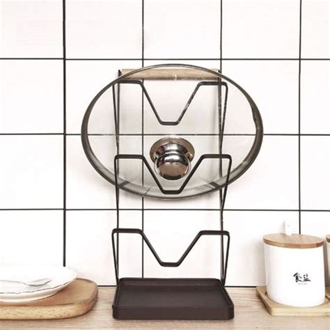 수납 선반 블랙 냄비 후라이팬 뚜껑걸이 주방정리소품 홈플러스 택배배송