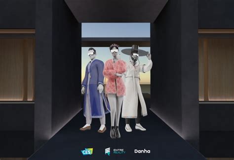 Ces2023에 실시간 모션 트래킹 아바타 선보이는 앙트러리얼리티 한복 패션브랜드와 콜라보