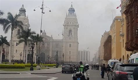 Incendio Plaza De Armas Centro De Lima Se Registra Incendio Hoy 30 De