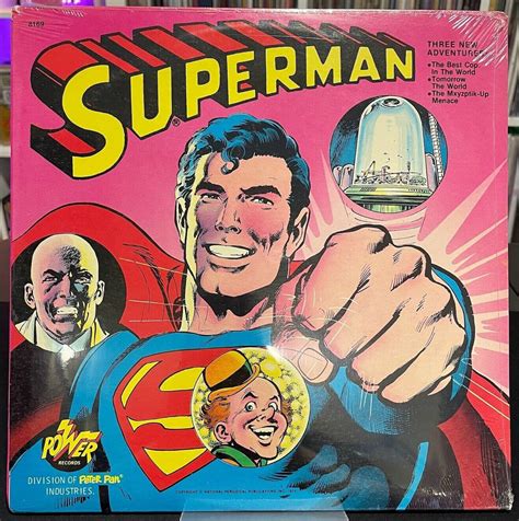 Superman Three New Adventures Orbit Records