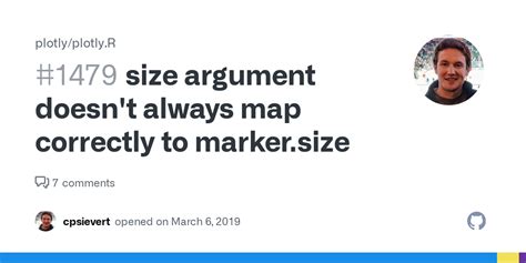 Size Argument Doesnt Always Map Correctly To Markersize · Issue 1479