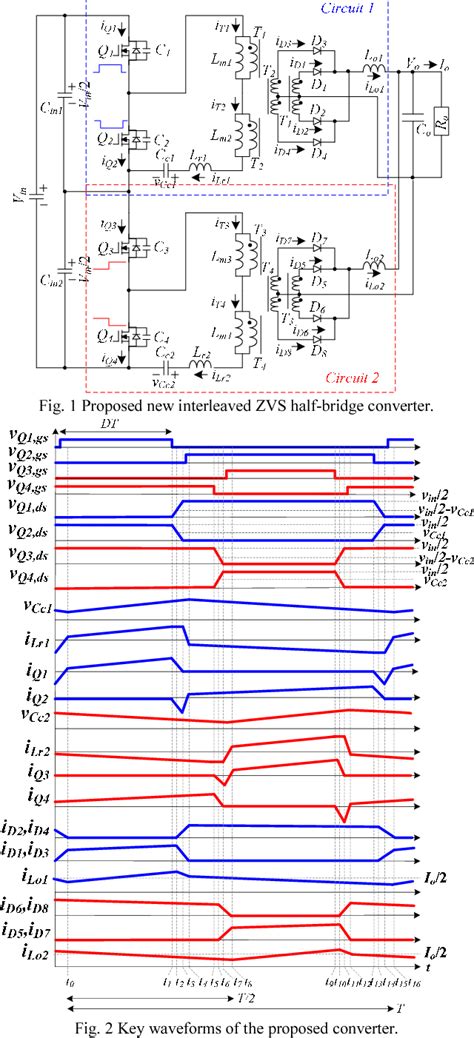 Interleaved Zvs Dc Dc Converter With High Input Voltage Semantic Scholar