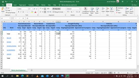 phpexcelreader how to get the values separatedly when multiple column
