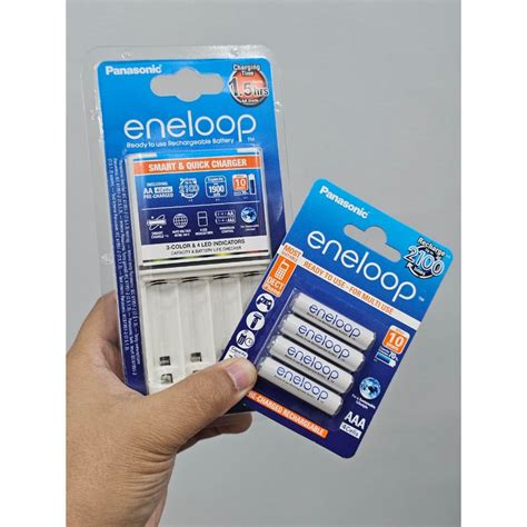 Panasonic Eneloop Smart And Quick Charger Set 1 5hrs Charging Time Open