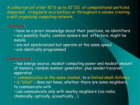 Ppt Computability And Non Computability Issues In Amorphous Computing