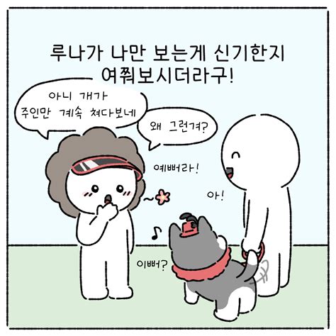 강아지 웹툰 인스타툰 브랜드툰 웹툰·콘티 포트폴리오 크몽