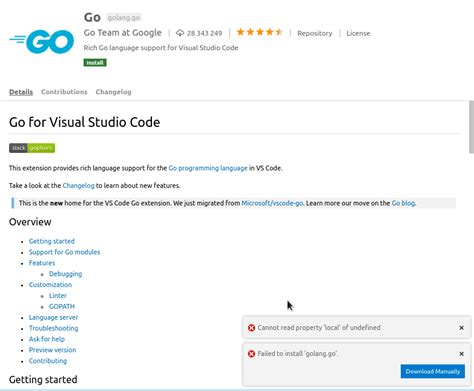 Linux Mint Vs Code Error Cannot Read Property Local Of Undefined