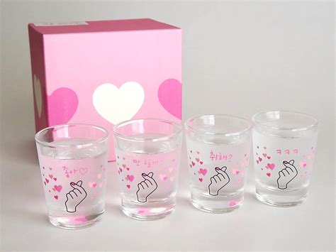 Amazon co jp 韓国焼酎グラス2個 6個 8 個10個セット チャミスル焼酎グラス2個 6個 8個10個セット 6個 A