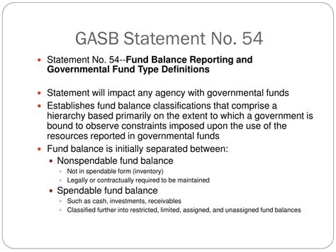 PPT Implementation Of New GASB Standards PowerPoint Presentation Free Download ID 187244