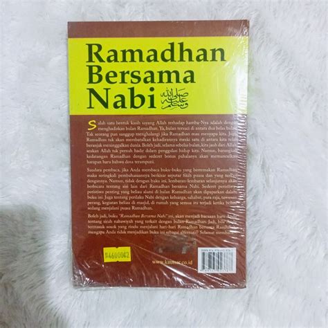 Buku Ramadhan Bersama Nabi SAW By Syaikh Samih Kurayyim TERSEGEL