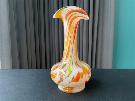 Multi Color Glass Vase Vintage Color Glass Vase Vintage Interior