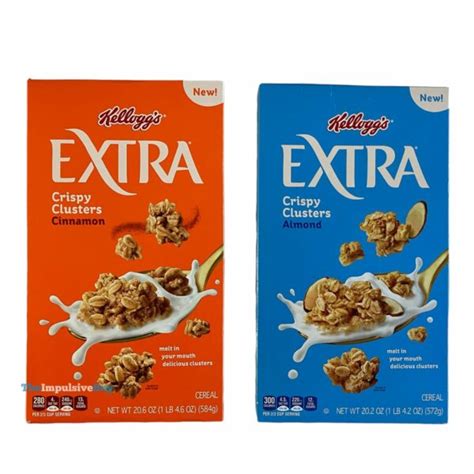 Review Kelloggs Extra Crispy Clusters Cereal