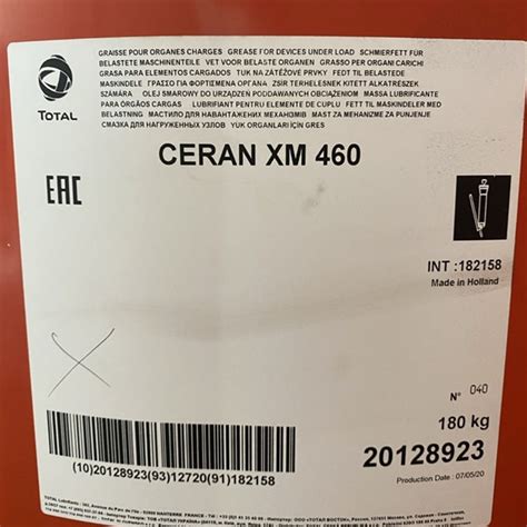 Jual Grease Total CERAN XM 460 Calsium Sulfonate Complex oleh PT. Eco ...