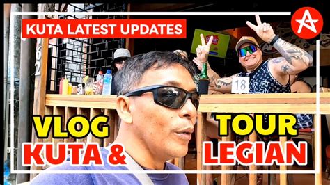 BUSY Legian Kuta Bali Latest Updates YouTube