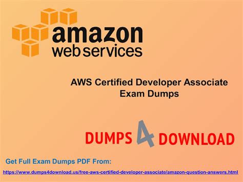 aws certified developer associate exam dumps