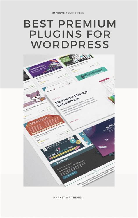 Best Premium Plugins For WordPress Market WP Themes