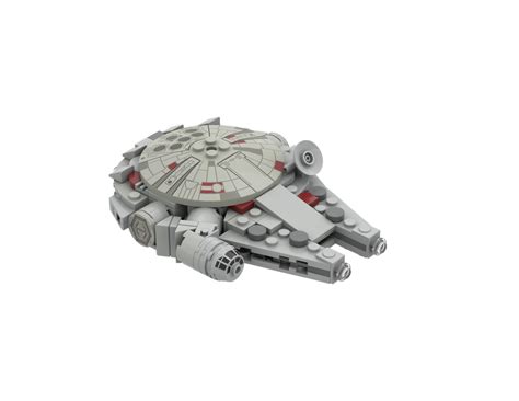 Lego Moc Millennium Falcon Micro Scale By Taladril Rebrickable