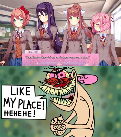 Ren In The Doki Doki By Renhoekfan On Deviantart