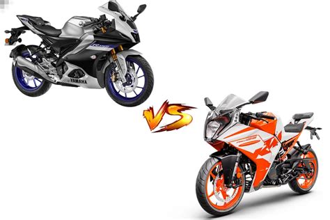 Yamaha R15m Vs Ktm Rc 125 Two Best Selling Sports Bikes In India
