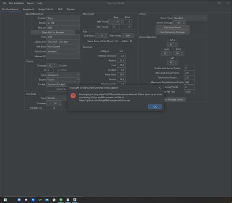 Uncaught Exception Detected Prompt When Loading Official File · Issue