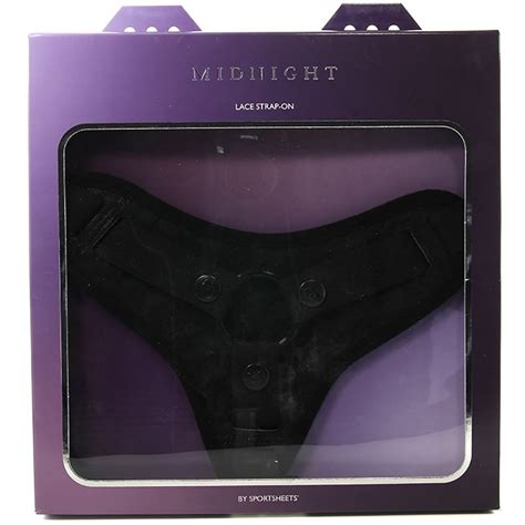 Sportsheets Midnight Lace Strap On Strap On Harness Black Ebay
