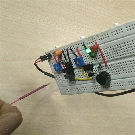 Optical Smoke Detector Circuit Using Itr8102 Opto Isolator Sensor N
