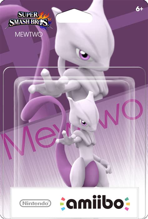 Amiibo Super Smash Bros Mewtwo Konsolinet