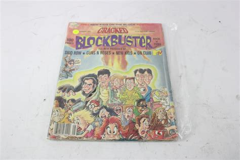 Cracked Magazine Blockbuster Issue Summer 1990 Property Room