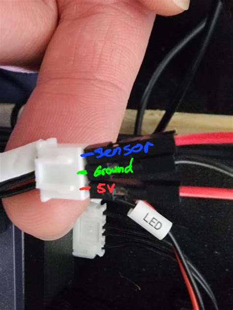Guide Filament Sensor Pin Out R Elegoo