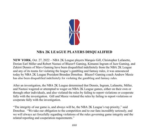Nba 2k League On Twitter The Following Has Been Announced By The Nba