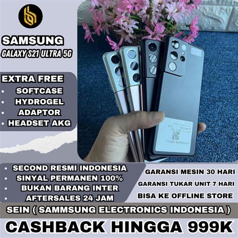 Jual SEIN Samsung Galaxy S21 ULTRA 5G S21 Plus S21 S21 FE 512GB 256GB 128GB Second