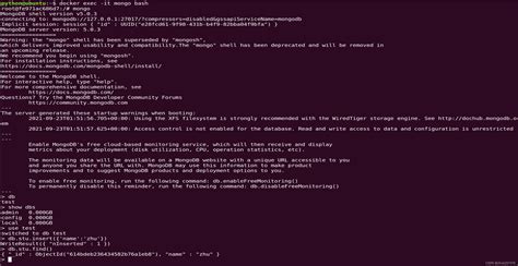Docker入门 快速安装mongodb Csdn博客