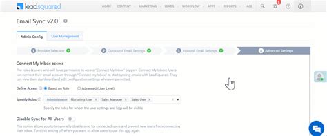Email Sync Connector Set Up For Admin Users Help And Support